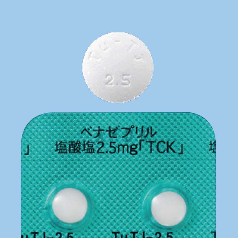 ベナゼプリル塩酸塩錠2.5mg「TCK」[辰巳化学]の通販 | Ci Vet | Ciモール