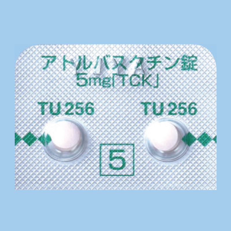 アトルバスタチン錠「TCK」 5mgの通販 | Ciモール医療 | Ciモール