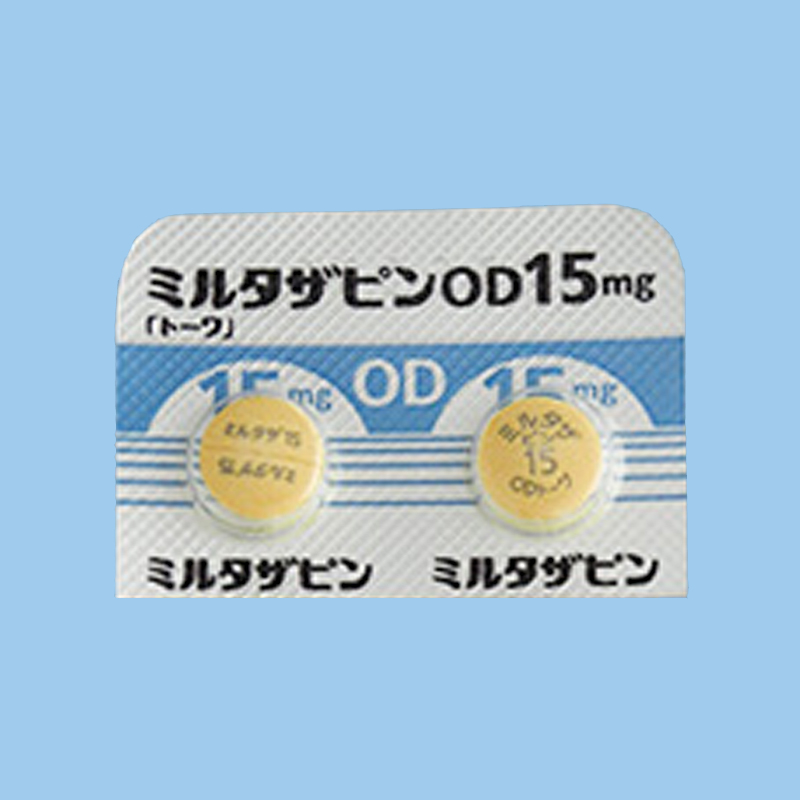 ミルタザピンOD錠15mg「トーワ」[東和薬品]PTP 100錠の通販 | Ci Vet | Ciモール