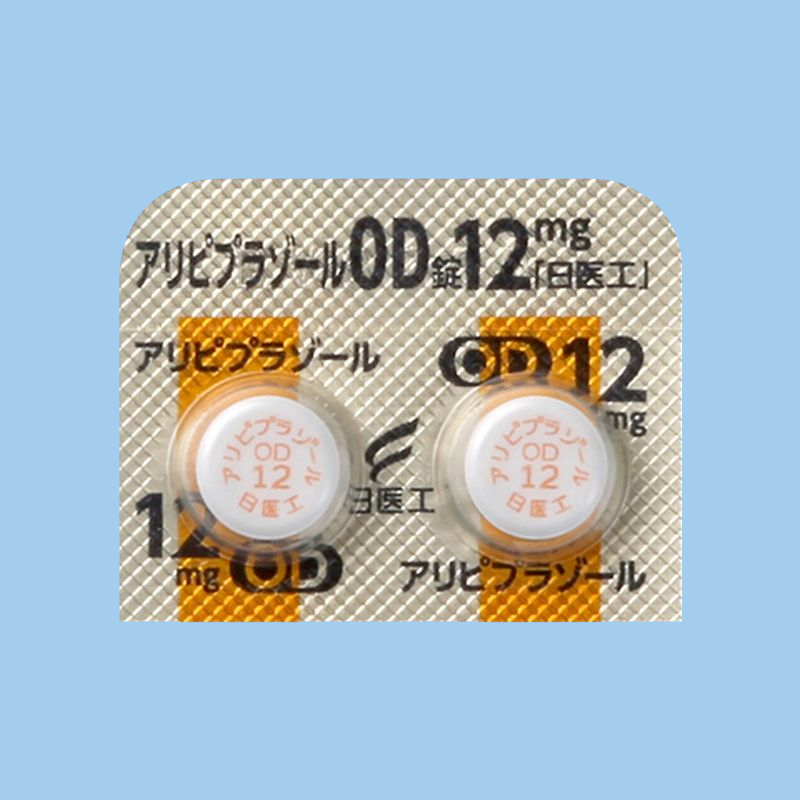 アリピプラゾールOD錠12mg「日医工」 [日医工] 12mg/錠 100錠の通販 | ファーマシーアイ | Ciモール